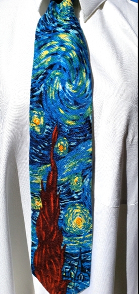 Ralph Marlin | Accessories | Vintage Ralph Marlin Vincent Van Gogh Tie ...